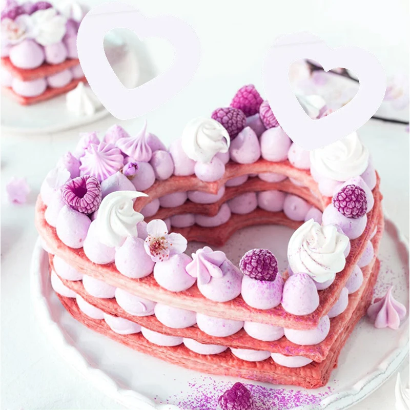 Heart Cake For A Template