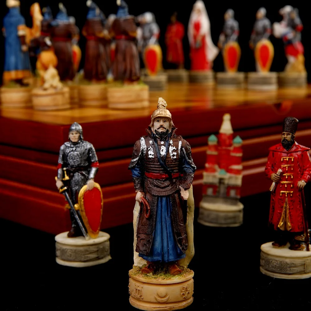 Chess Set Russia | War Chess Game | War Chess Set | Chess Pieces - War ...