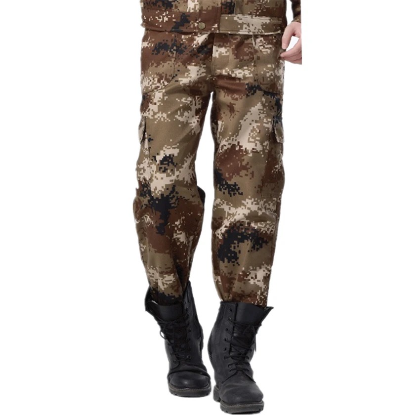 Mens Army Tactical Special Forces Trousers Camouflage Combat Soldier ...