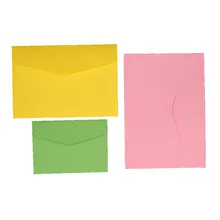 (10 Pieces/Lot) 16*11CM Creative Kraft Paper Color Envelope|Paper ...