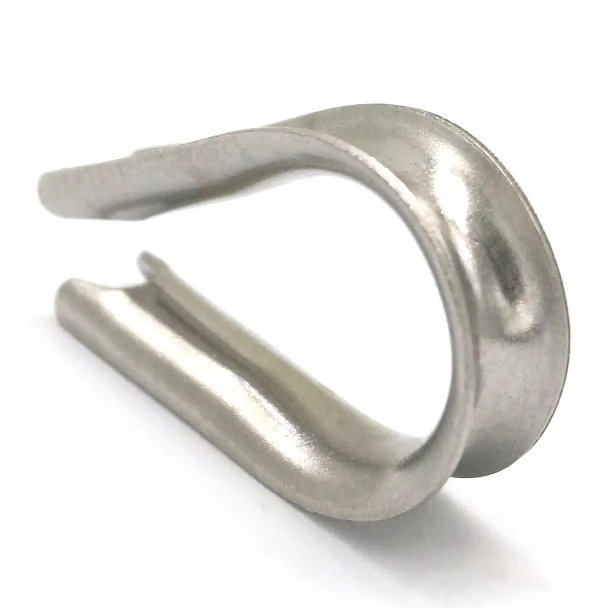 M6 For 6mm Thich Wire Stainless Steel 304 Wire Rope Cable Thimble ...