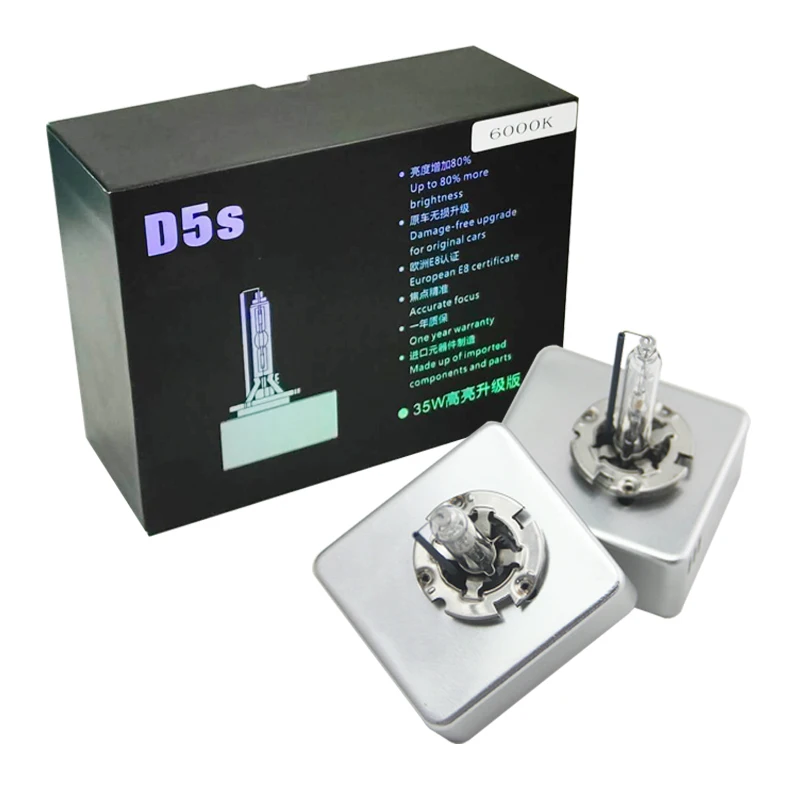1-SET-D5S-HID-Xenon-Bulb-Brightness-42V-85V-25W-35W-D5S-4300K-5000K ...