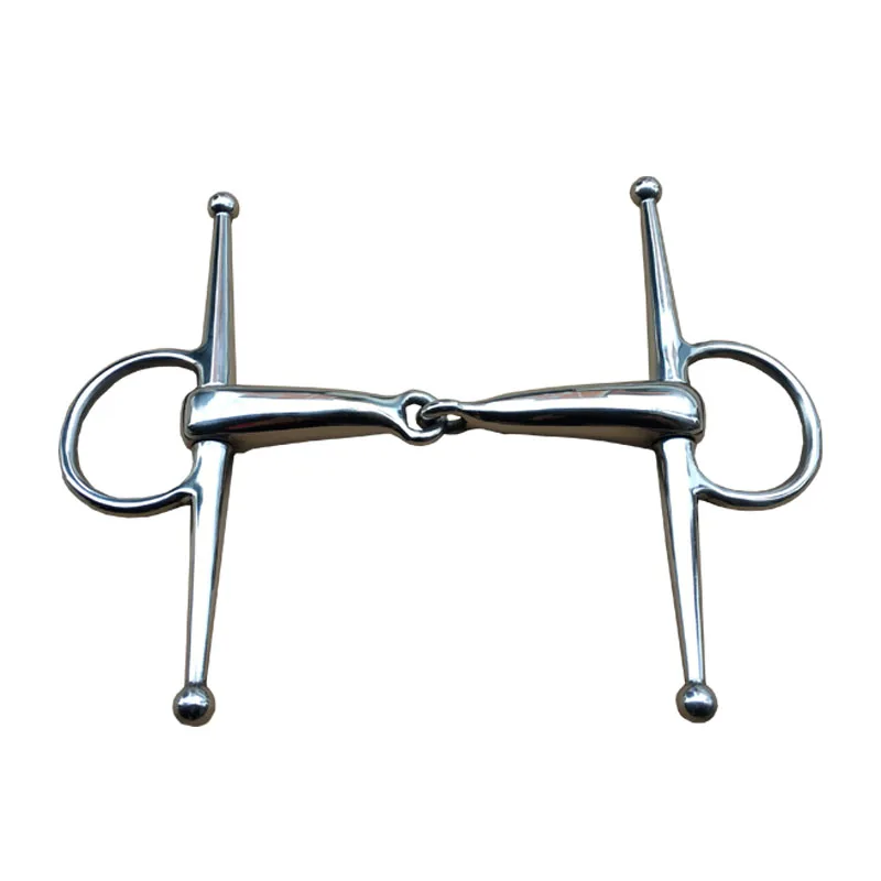 Full-Cheek-Snaffle-Horse-Hollow-Mouth-Bit-Quality-Training-Bit-English ...