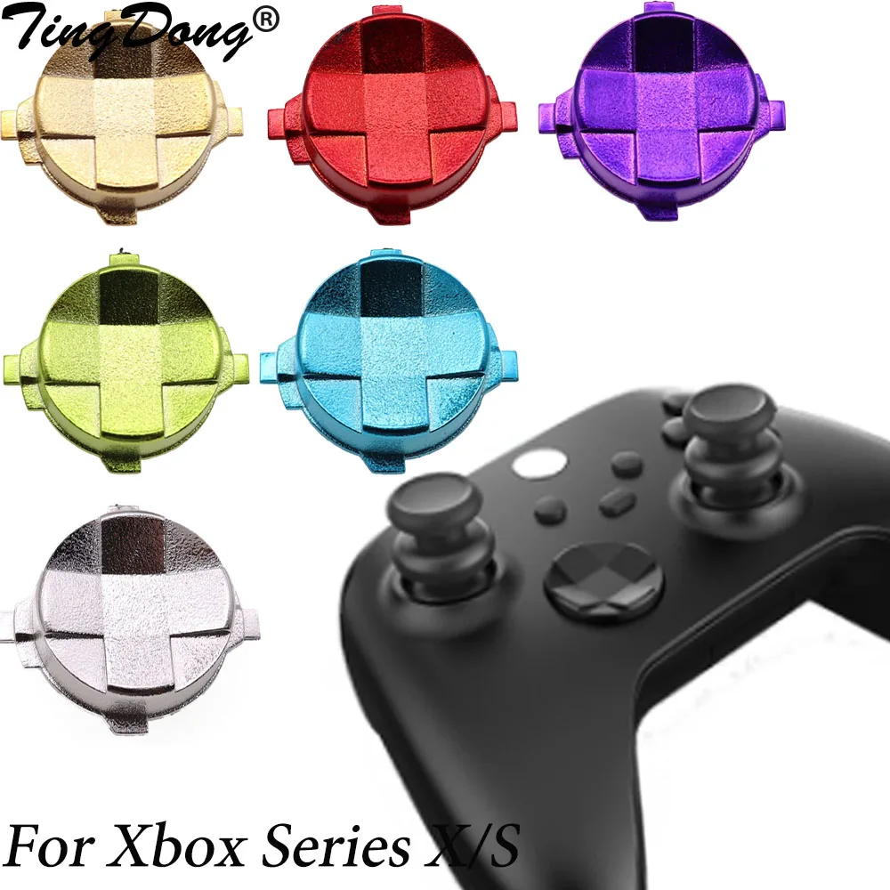Chrome thumbstick sticks analog Cross Buttons Dpad D-pad Key Direction ...