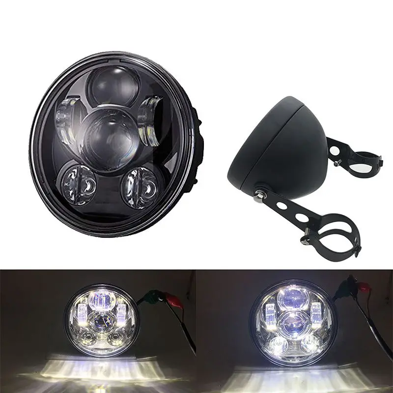 5-75-inch-led-projector-45w-headlight-with-White-lights-For-Honda ...