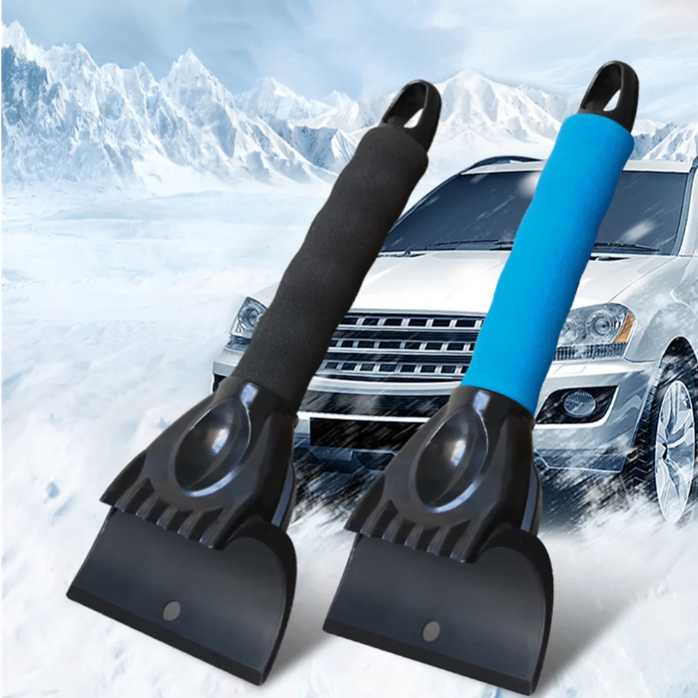 Car Ice Scraper Windshield Ice Breaker Quick Clean Glass Brush Snow ...
