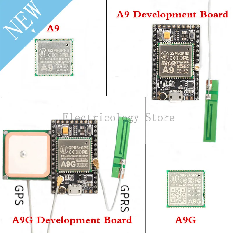 M-dulo-GPRS-GPS-A9-A9G-placa-de-desarrollo-transmisi-n-de-datos-inal ...