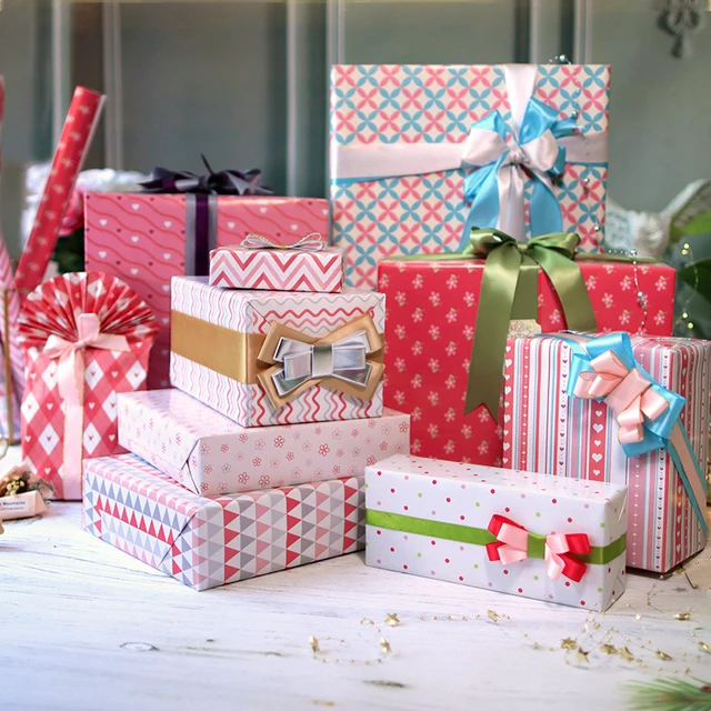 Simple Birthday Wrapping Paper