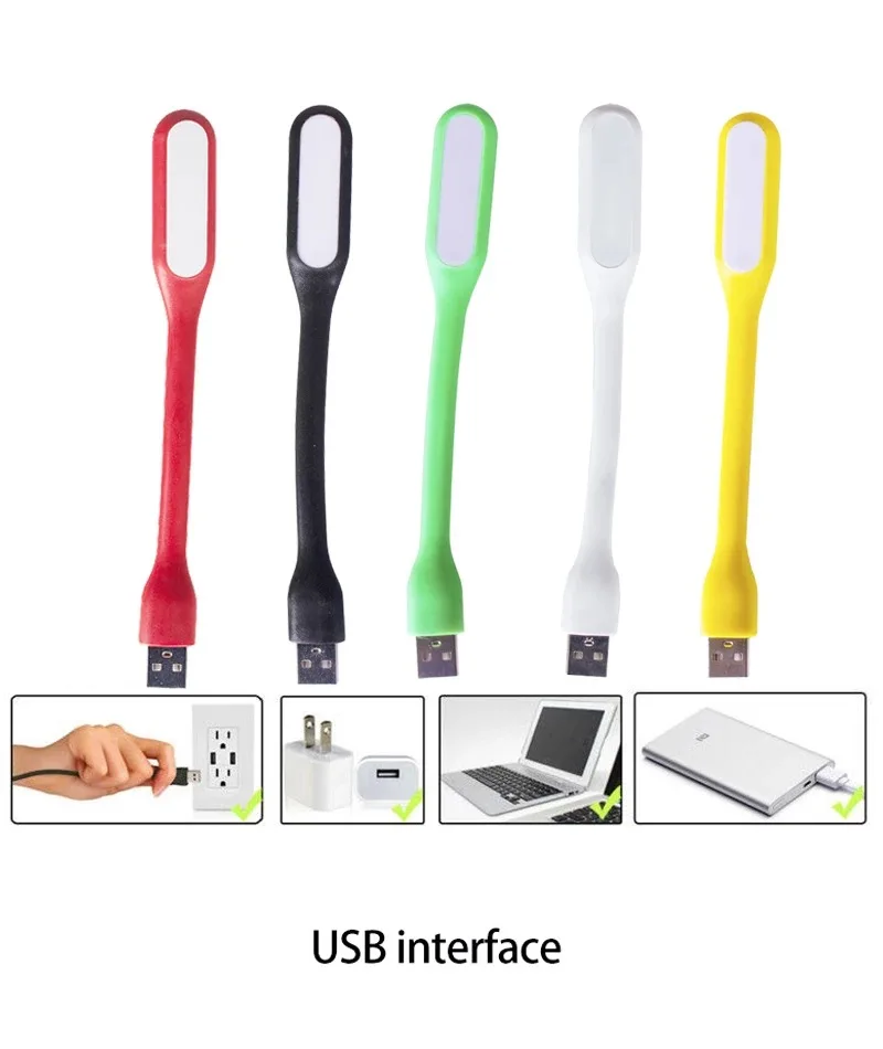 Hot sale Portable USB Book Light Reading Lamp Super Bright LED Lamp for ...