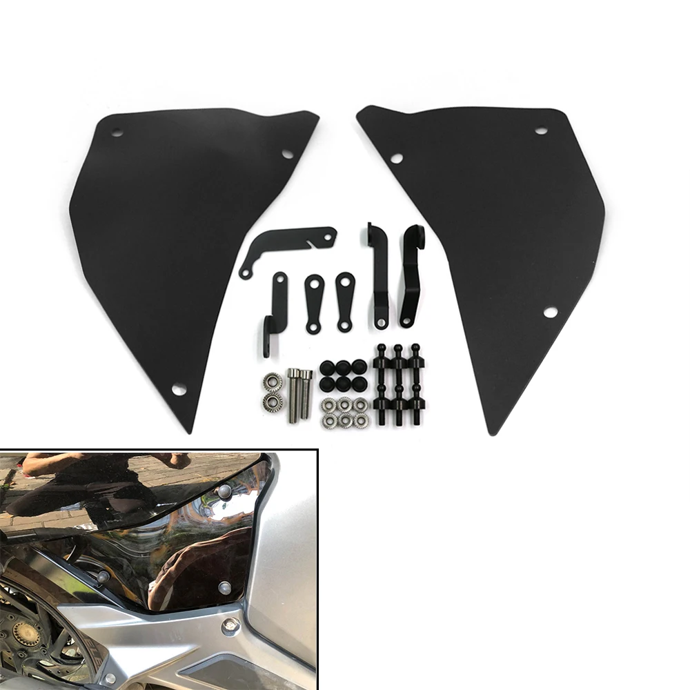 Motorcycle Universal Left&Right Clear Side Cover Panel Gas Fuel Decal ...
