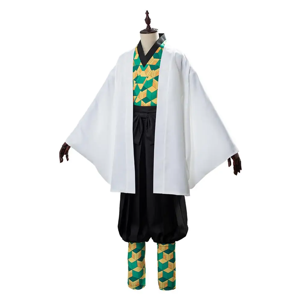 Anime Demon Slayer Kimetsu No Yaiba Sabito Cosplay Costume - AllCosplay.com