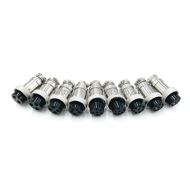 Conector Circular de aviación GX16, conector hembra de 5/8 pulgadas ...