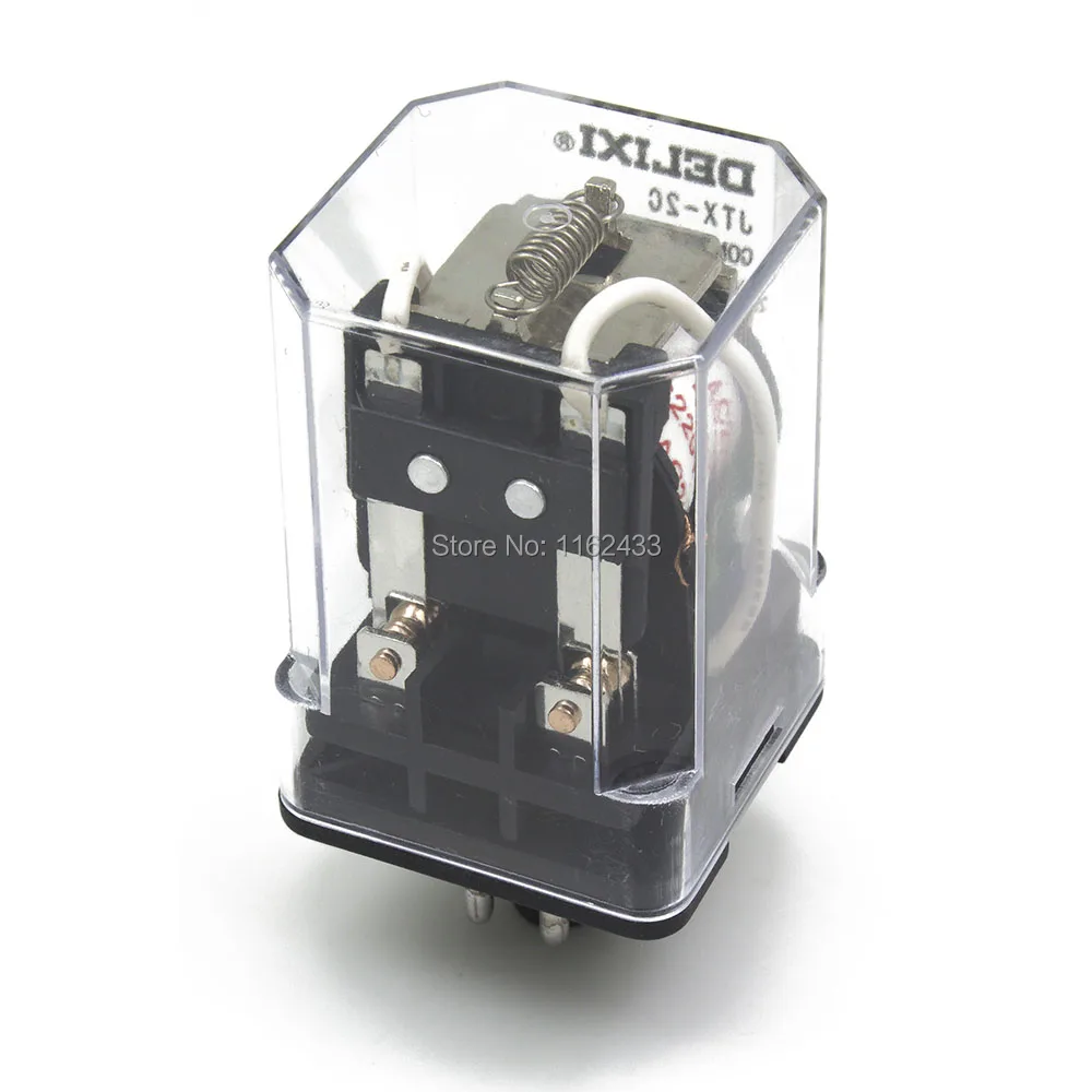 Jtx-2c Delixi Ac 220v Electromagnetic Relay - Relays - AliExpress