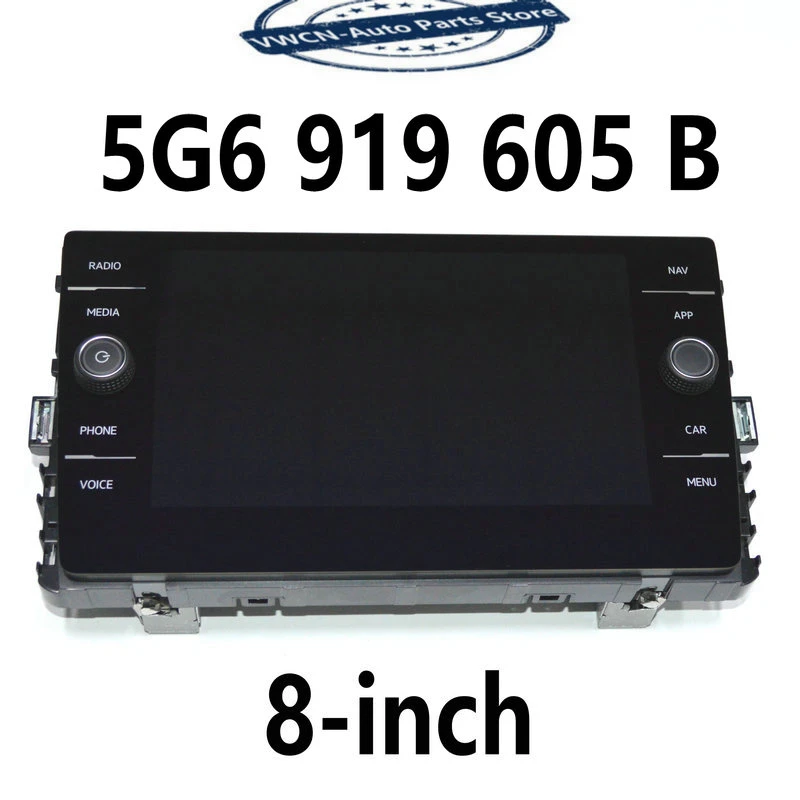 Display, operating unit Discover Media MIB2.5, Original eight inch ...