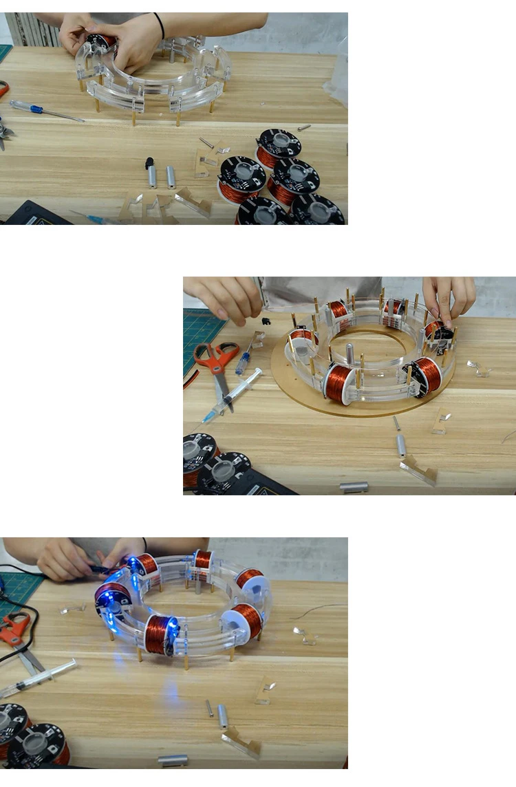 Annular accelerator Ring accelerator cyclotron hi tech toy physics ...