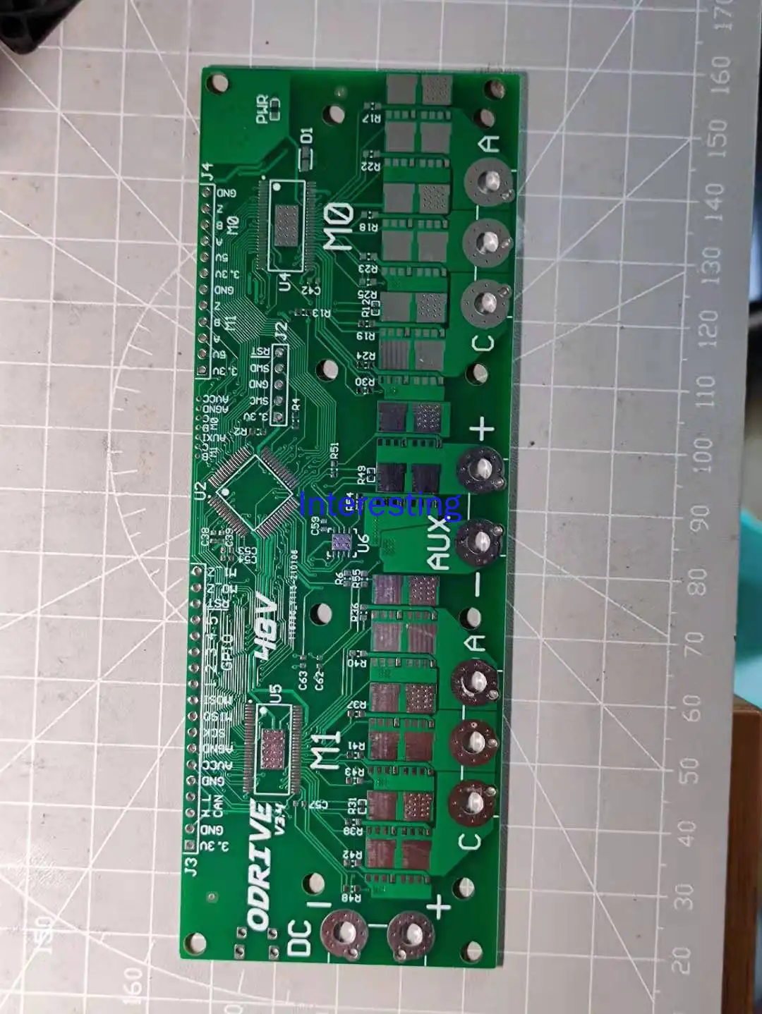 Odrive Bldc Foc Hardware V3.4 48 V Pcb Optical Board - Air Purifier ...