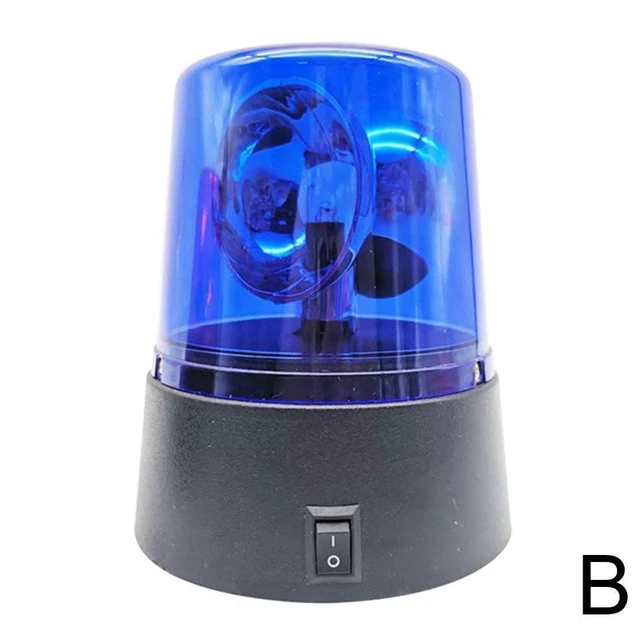 Rotating Police Lights Party