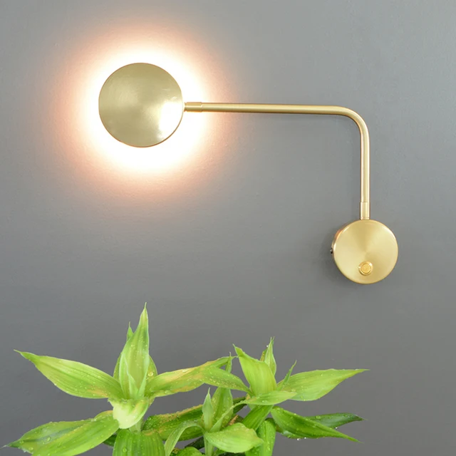 Retractable Long Swing-Arm Wall lamp - Lighting4Home