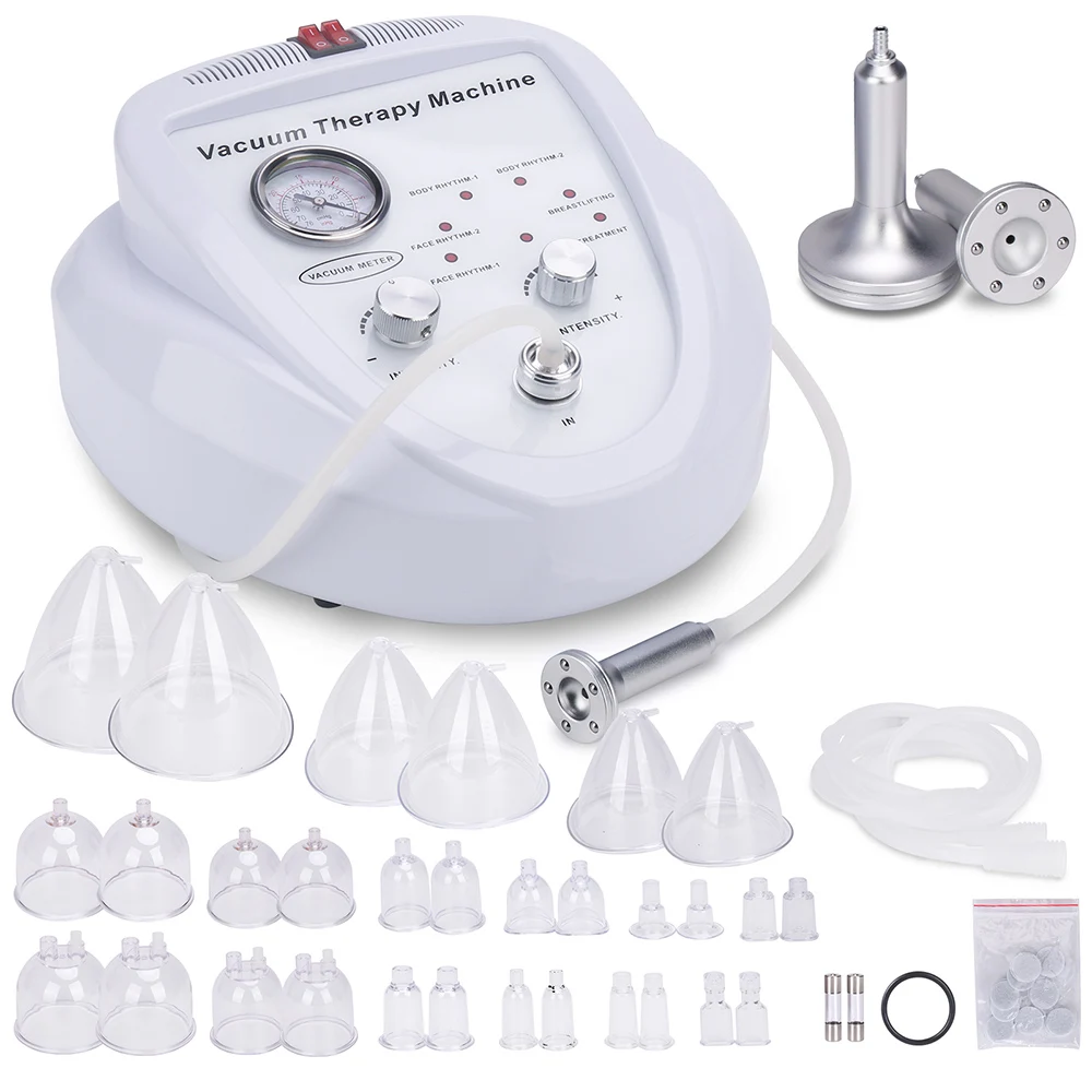 30 Cups Breast Enhancers Vacuum Therapy Machine Buttocks vacuum Lifter ...
