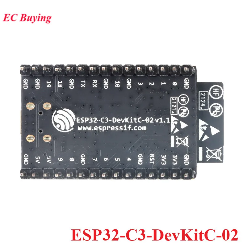 Development Board Esp32 C3 Mini 1 Esp32 C3 Wroom 02 Wifi Módulo Sem Fio Ble Esp32 C3 Devkitm1