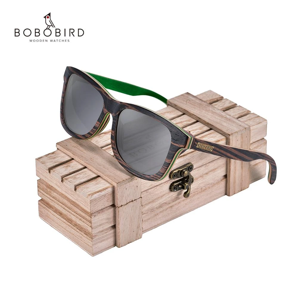 Bobo Bird Очки Солнцезащитные Wood Sunglasses Women Men Polarized Sun ...