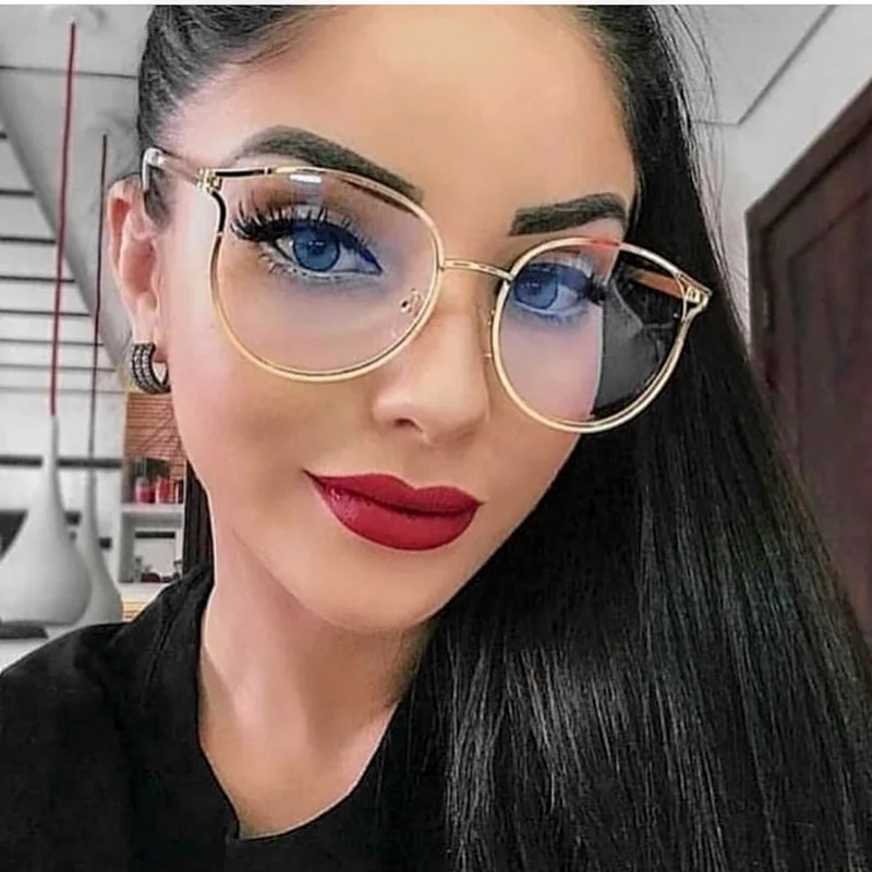 Nywooh Marcos De Gafas De Ojo De Gato Para Mujer Lentes ópticas