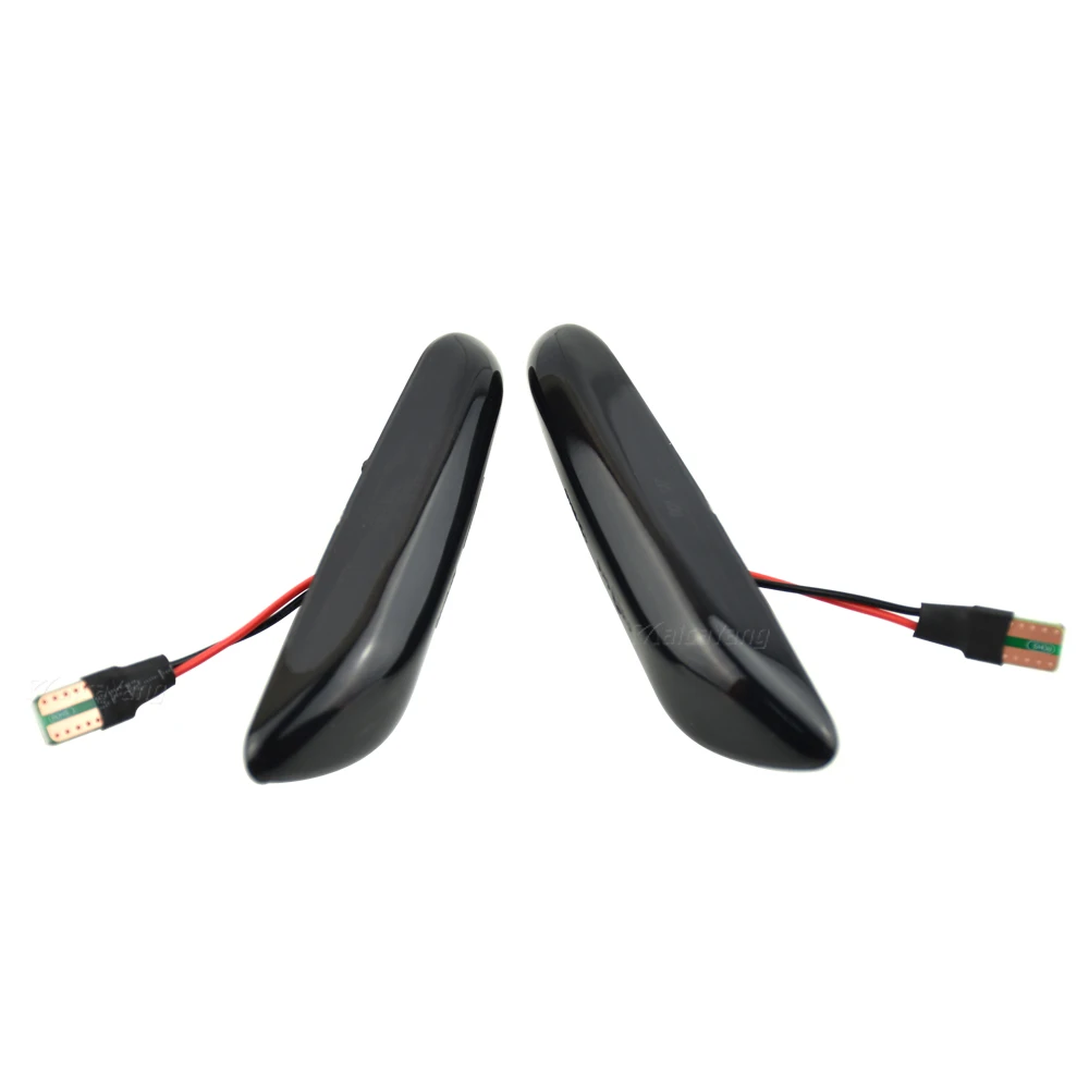 LED Dynamic Side Marker Sequential Blinker Turn Signal Light For BMW ...