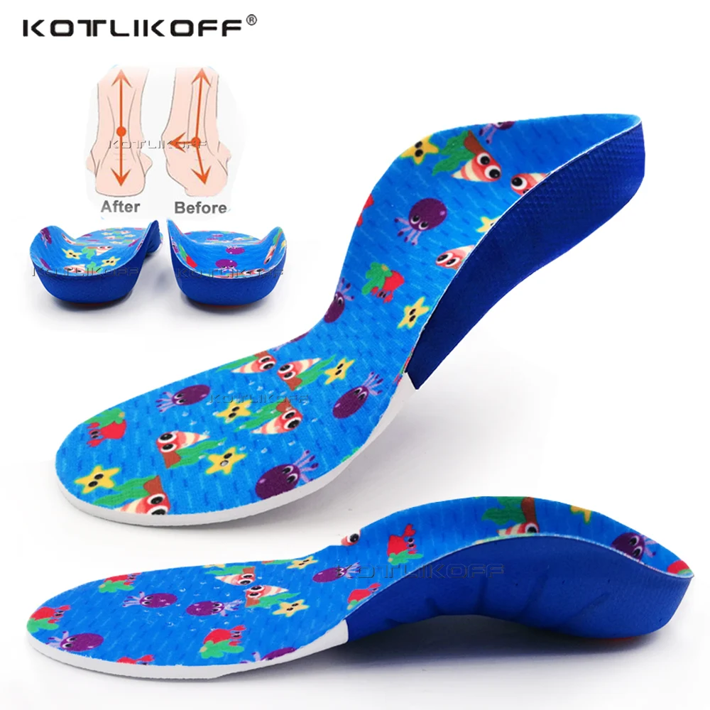KOTLIKOFF Children Orthopedic Insole Professional Arch Support Flat ...