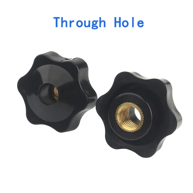 Serrer L'écrou Prune Main Serrer Les Écrous de Fil de Poignée Étoile Mécanique Noir Écrous ...