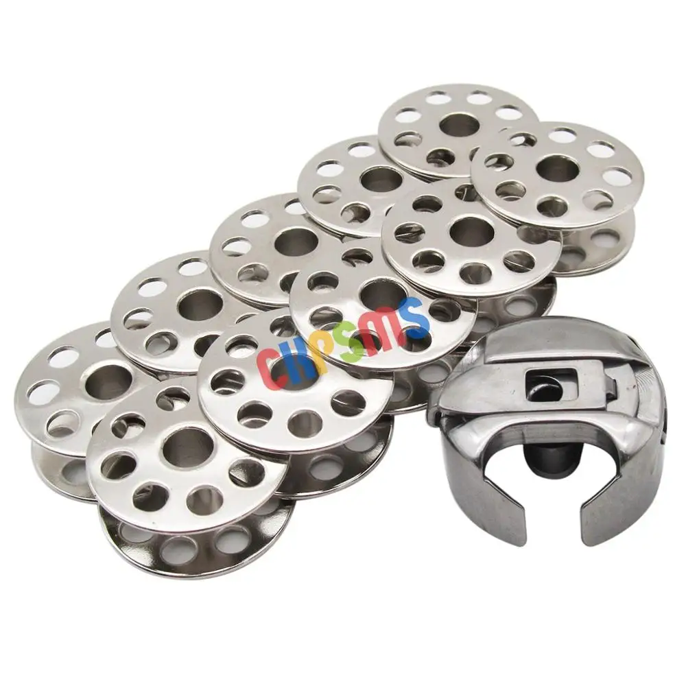 "m" Size Large Steel Bobbins & Bobbin Case Fit For Brother B745,b791 ...