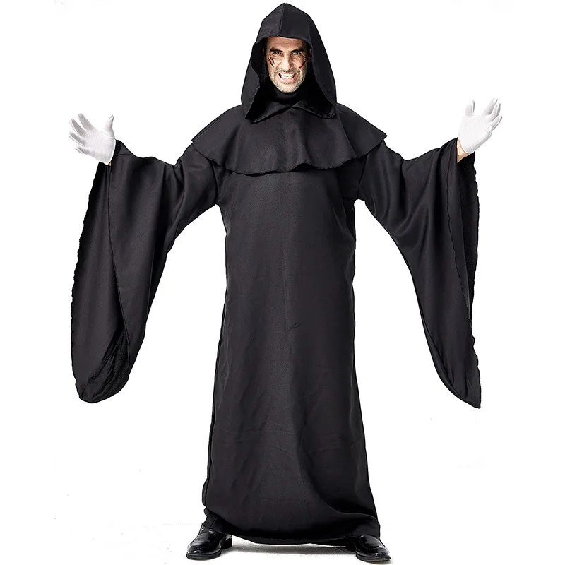 Baru-Jubah-Hitam-Setan-Kostum-untuk-Cosplay-Kostum-Halloween-untuk ...