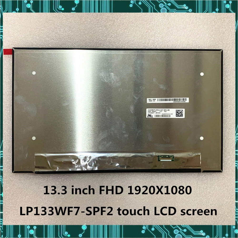 13.3 polegada fhd 1920x1080 painel lcd tela de toque para dell latitude ...
