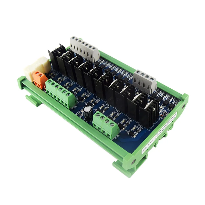 10-channel Plc Dc Amplifier Board Optocoupler Isolation Power Output ...