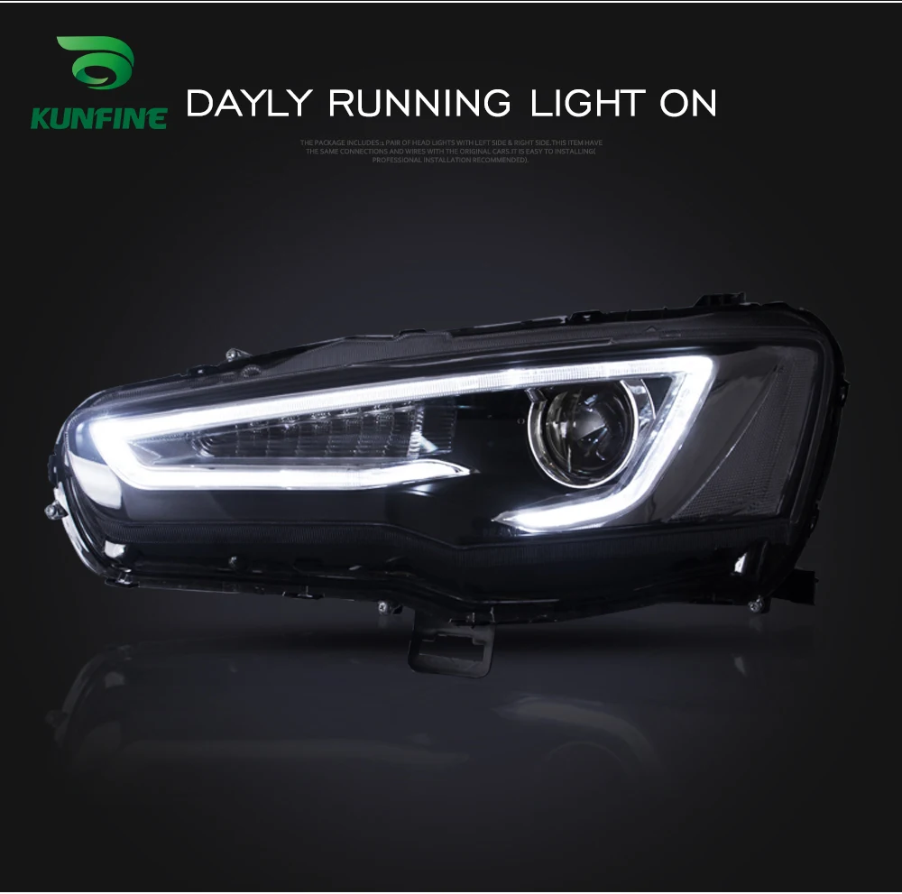 Car-Styling-Car-Headlight-Assembly-For-Mitsubishi-Lancer-2008-2016-LED ...