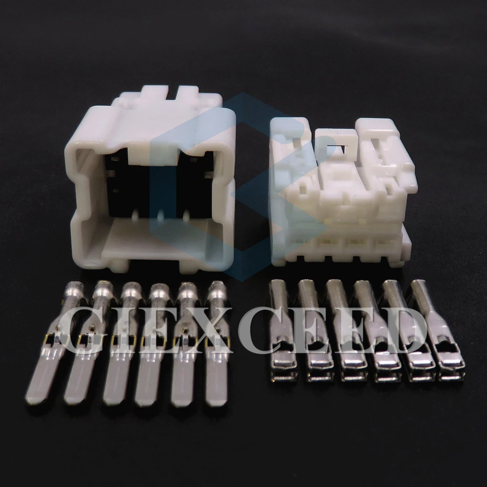 6 Pin Car Cable Socket 2.2 Series 6098-6947 Auto AC Assembly Wide ...