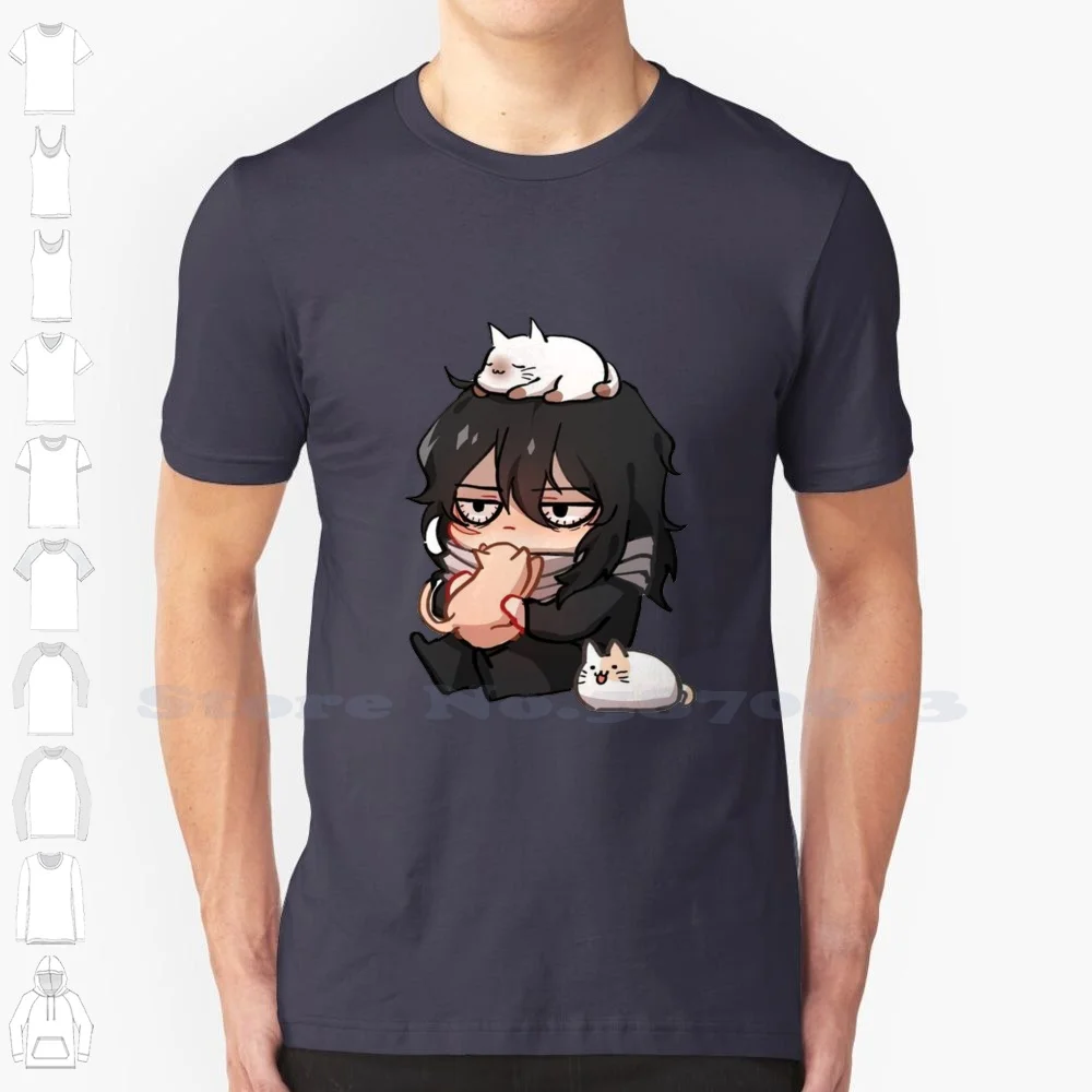 All-Might-Anime-T-shirt-Aizawa-Chibi-100-algod-o-puro-Boku-No-Hero ...