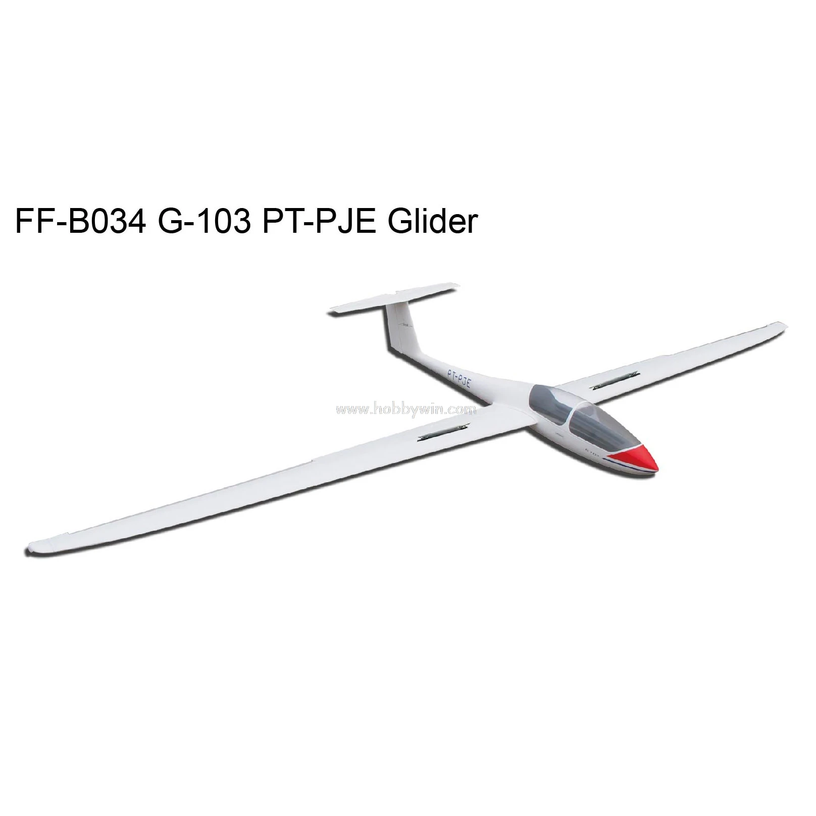 GROB G 103 PT PJE with brake Glider 3000mm ARF without electric part RC ...
