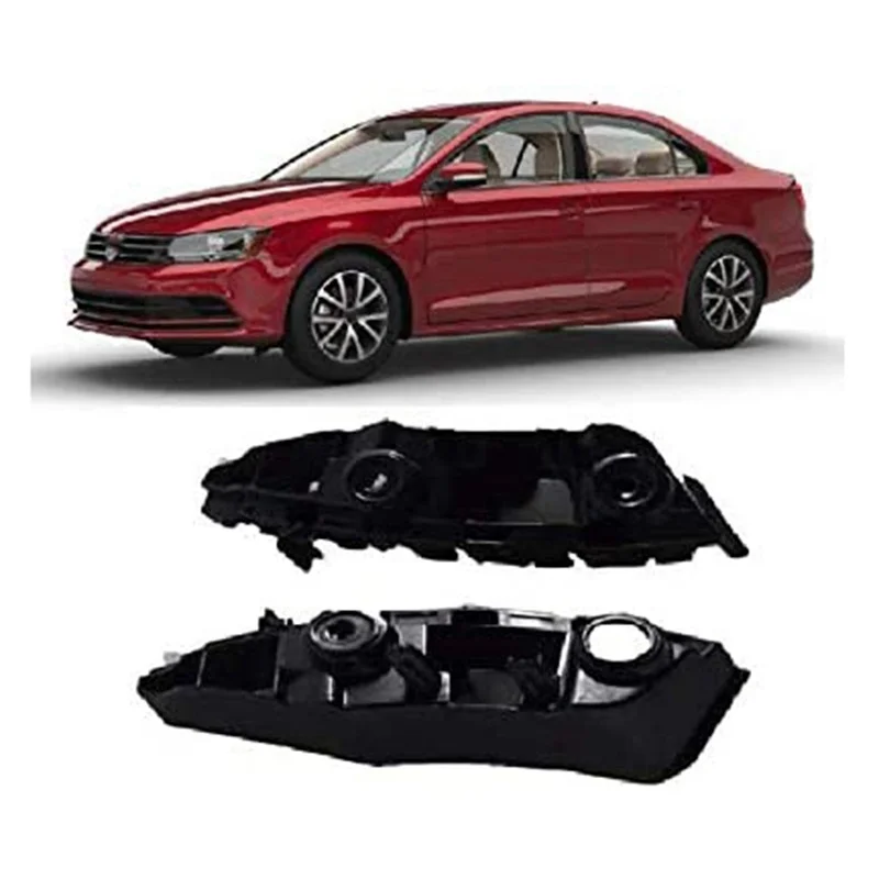 Car Front Bumper Bracket Bumper Guide Support Bracket for Jetta MK6 ...