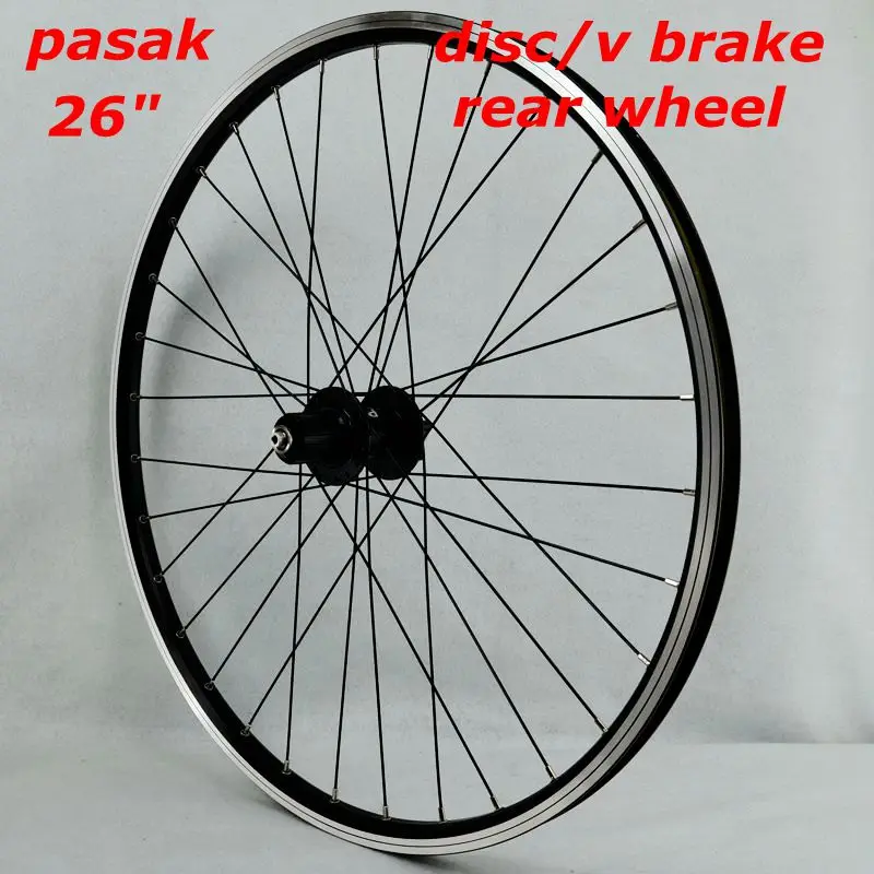 26inch 27.5in 29er32Holes Disc/v Brake Mountain Bike rear Wheels Six ...