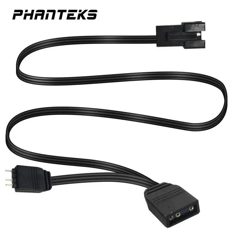 Phanteks DRGB 5V-3pin/12V-4pin Motherboard Adapter Cable Symphony Light ...