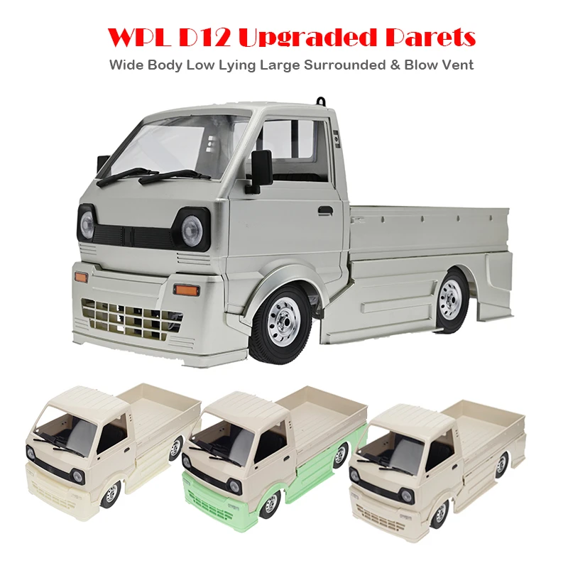 Wpl D12 Upgraded Parts Wide Body Low Lying Large Surrounded Blow Vent ...