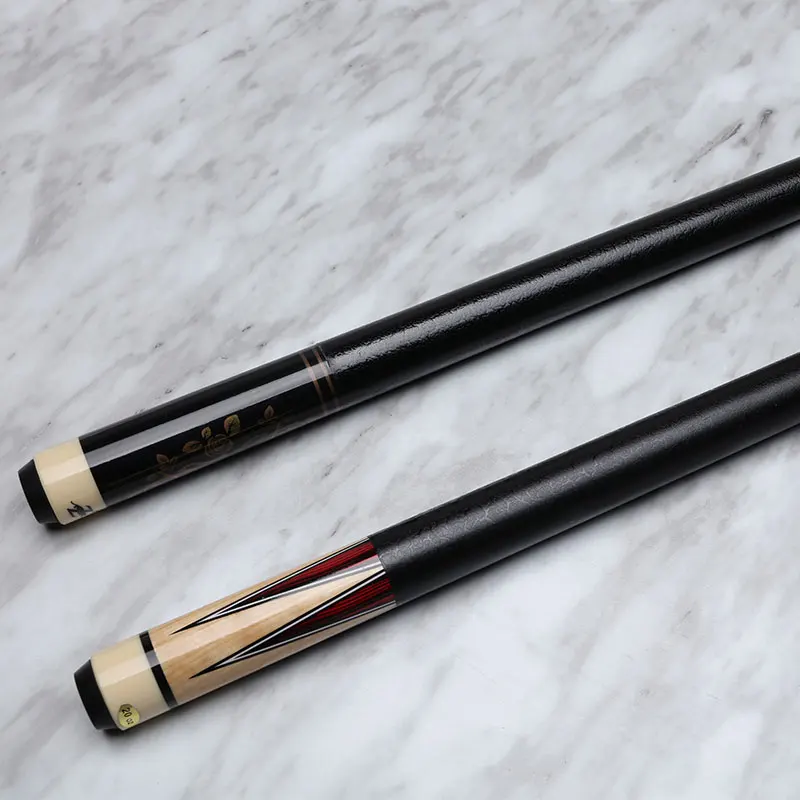 2020-NEW-Arrival-Pool-Cue-Stick-Z2-11-5MM-Black-Orange-Leather-Wrap ...