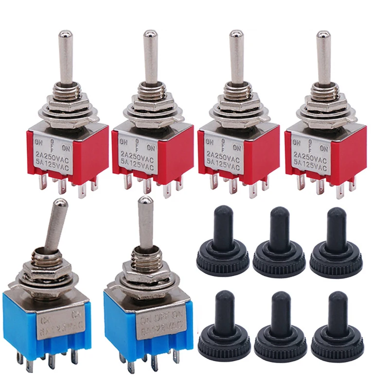 On Off On Switches Miniature Toggle Switch Single Pole Double Throw ...