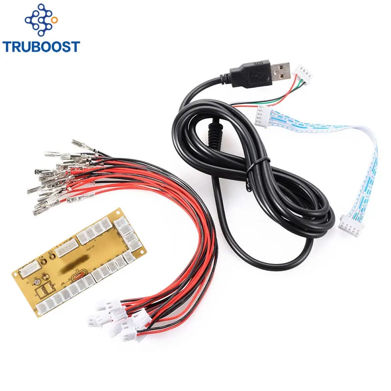 New-Zero-Delay-USB-Encoder-to-PC-Joystick-and-Button-For-MAME-Fight ...