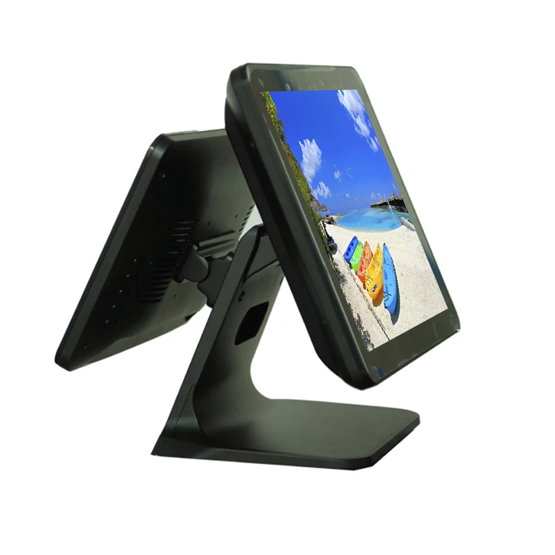 15"+12" Dual screen EPOS System new product POS terminal cash register ...