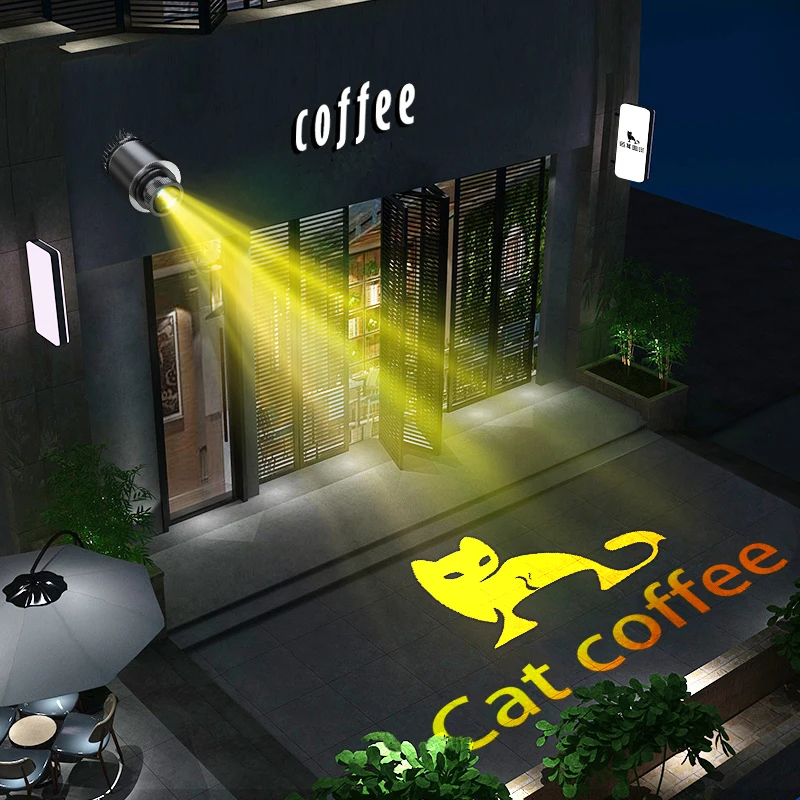 Advertising Logo Projector Light | Outdoor Custom Logo Projector - Logo ...