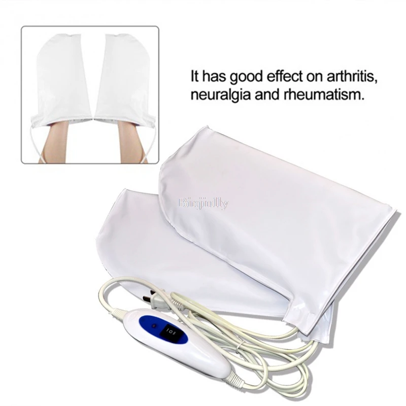 1Pair Massage Far Infrared Treatment Mittens Therapeutic Heated Mitts ...