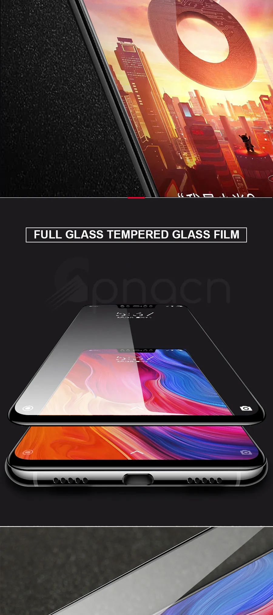 9D полное покрытие из закаленного стекла для Xiaomi mi 9 CC9 CC9E mi 8 SE A1 A2 A3 Lite Защитная ...