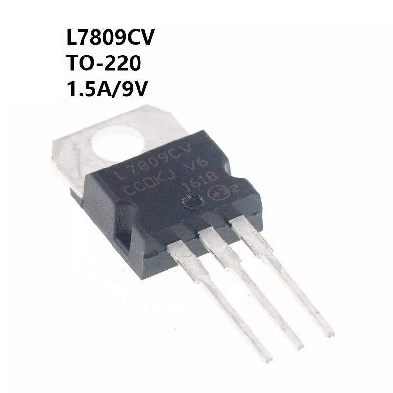 10pcs L7809cv L7809 To220 7809 Lm7809 Mc7809 To-220 New And Original Ic ...