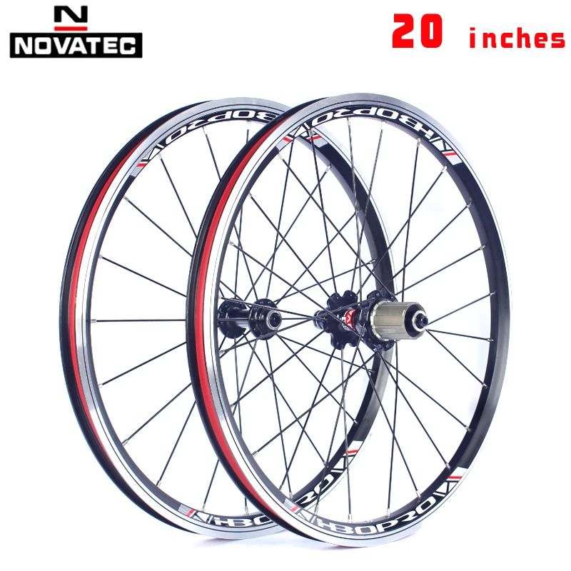 Novatec-20-inch-406-folding-bicycle-wheelset-A271F372SB-451-Aluminum ...